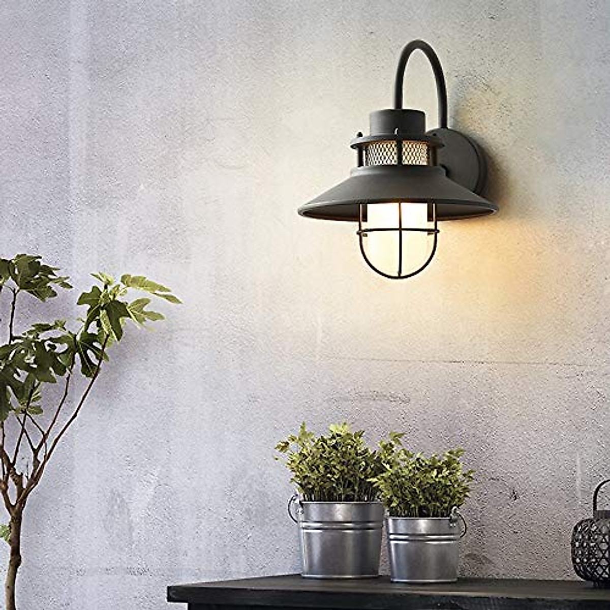 Illumination Outdoor Wall Light Retro Ballast Terrace Door Wall Light Garden Exterior Wall Waterproof Outdoor Waterproof Garden lamp Home Garden Light