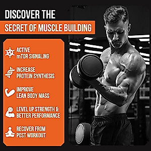 Thalacy 2000mg Liposomal Phosphatidic Acid Muscle Builder (PA), High Absorption Muscle Building Supplements for Men & Women | Muscle Gainer, mTOR Protein Synthesis & Lean Muscle, Strength, 10 Pack