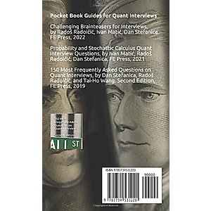 Probability and Stochastic Calculus Quant Interview Questions (Pocket Book Guides for Quant Interviews)