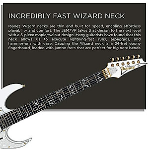 Ibanez Steve Vai Signature Premium JEM7VP - White