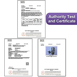 WINGSOL Faucet Water Filter Replacement, Improve Taste, Multi-Stage Filtration, Fit Municipal Water, Faucet Water Filtration System Replacement, Compatible with WS-FM001-PC /-CRM /-PAC /-5in1