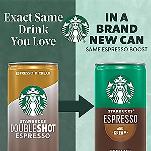 Starbucks Doubleshot, Salted Caramel, 6.5 Ounce, 12 Count (Packaging May Vary)