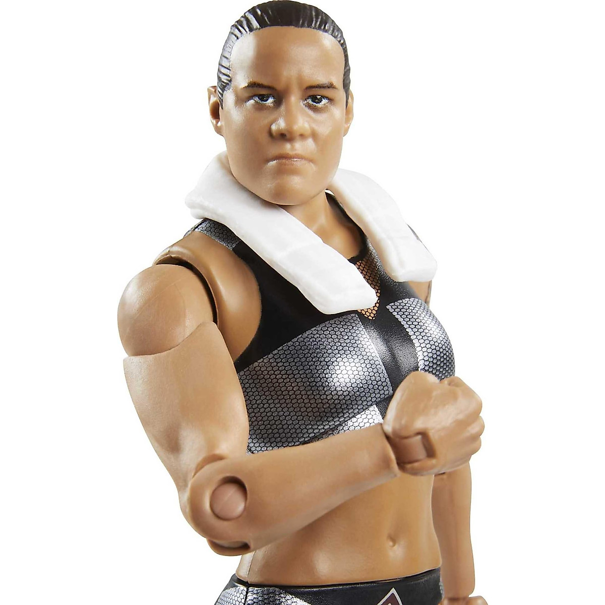 Mattel WWE Shayna Baszler Fan TakeOver 6-in Elite Action Figure with Fan-voted Gear & Accessories, 6-in Posable Collectible Gift for WWE Fans Ages 8 Years Old & Up