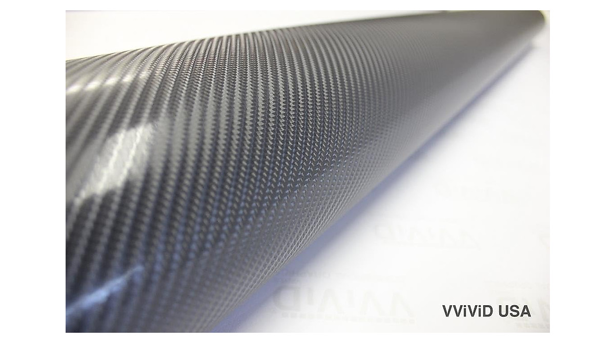 VViViD Meteorite Dark Grey Carbon Fiber Vinyl Wrap - DIY & Pro