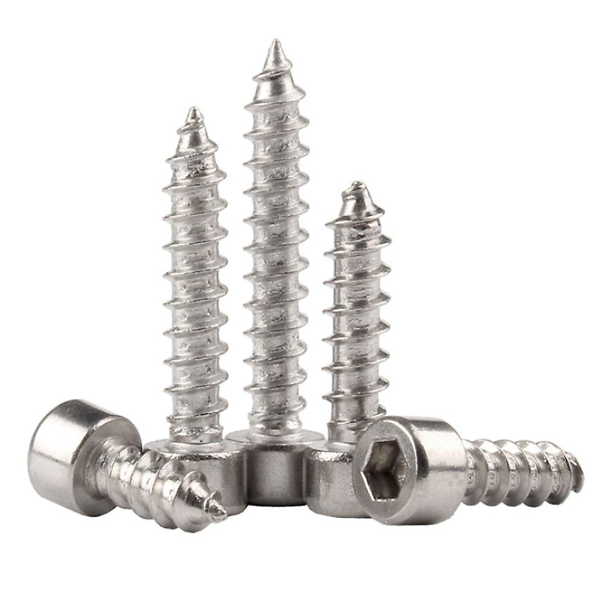 Yudesun Fasteners Tools Nails Screws - Hardware Self Tapping Screws Metric Thread Stainless Steel Hex Socket Cap Screw M4 M5 M6