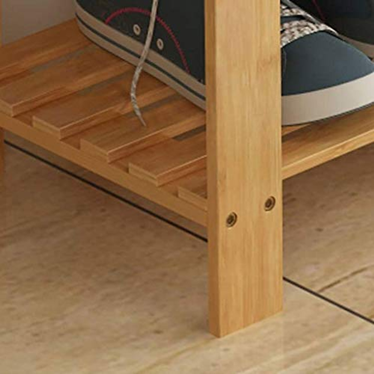 DINGZZ Shoe Rack ， Hallway Entrance Hallway Frame Sets, Storage Room Long Shoe Rack