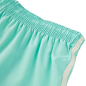 Sdeycui Women's Shorts Casual Summer Yoga Workout Shorts Loose Comfy Drawstring Jogging Shorts for Women with Pockets(Green, L)