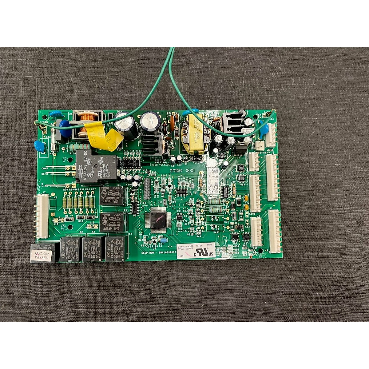 Main Control Board Replacement For GE CFCP1RKBA CFCP1RKBASS CFCP1RKBDSS CFSP5RKBBSS CFSP5RKBCSS CFSP5RKBDSS CFSP5RKBESS PDSE5NBZCDSS PDSE5NBZHDSS PFCF1RKZABB PFCF1RKZAWW PFCS1RKZASS Refrigerator