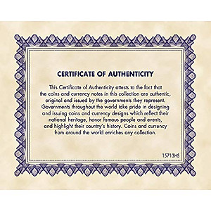 Animal Coins and Currency in Vault- Genuine Money from Around The World |Different Designs| Different Compositions | Black Combination Safe- American Coin Treasures