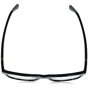 Polo Ralph Lauren Men's PH2230 Semi-Circular Prescription Eyewear Frames, Shiny Black/Demo Lens, 56 mm