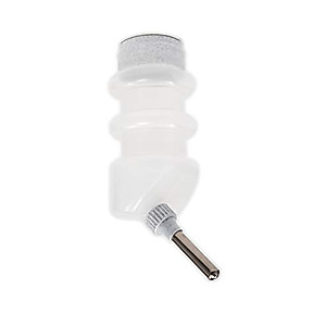 Lixit Top Fill NO-Drip Water Bottles for Dogs. (44 FL Oz (Pack of 1), White)