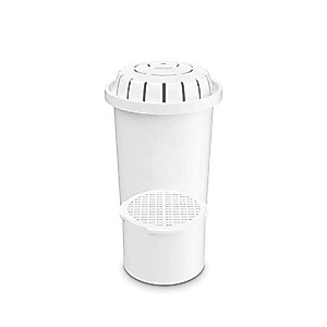 pH Recharge Glass Alkaline ountertop Water Filter Purifier – Large Alkaline Water Pitcher + PH001 3-Pack Alkaline Water Filter – Plus 1 PH002 UF Membrane Filter Bundle