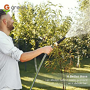 Water Draining Kit by Green Expert, 1/4HP Sump Pump with 25FT Garden Hose, Max 1600GPH High Performance for Quickly Water Removal in Pools Hot Tub Spas Garden Pond Flooded House