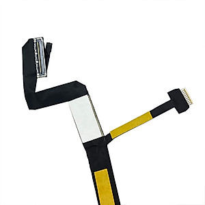 Gintai Laptop 30PIN 60HZ EDP FHD LCD Cable LED LVDS Video Screen Line Display Flex Cable Wire Replacement for DELL Alienware Area 51m R1 R2 DDQ70 0P44YR DC02C00J900