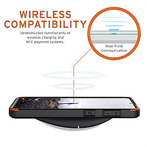 URBAN ARMOR GEAR UAG Designed for Samsung Galaxy S21 Plus Case Black Sleek Ultra-Thin Shock-Absorbent Civilian Protective Cover, [6.7 inch Screen]