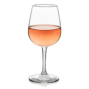 Libbey 8552 Vina Wine Taster Glasses, 12.75-ounce, Set of 12