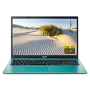 ACER Aspire 3 Slim Laptop Computer, 15.6'' FHD Display, 12GB RAM 1TB SSD, Intel Core i3-1115G4, RJ-45, HD Webcam, HDMI, Wi-Fi, 9.5Hr Battery Life, Windows 11, Teal, w/Kyywee Accessory