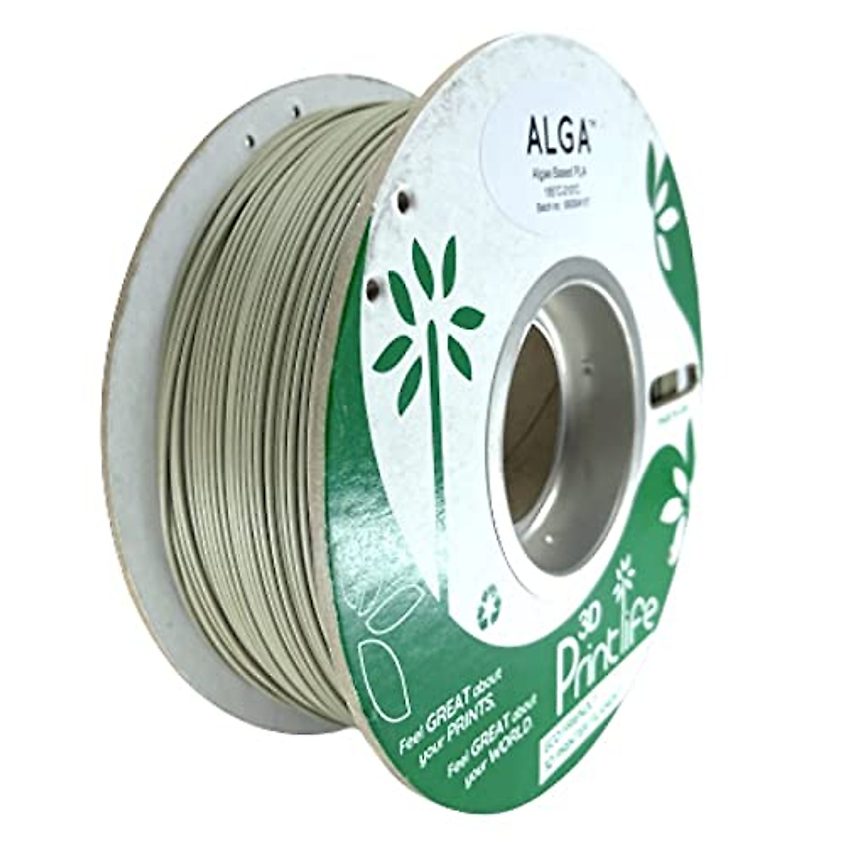 3D Printlife Alga: Algae Based PLA Algix 3D Printer Filament (Sage, 2.85mm)