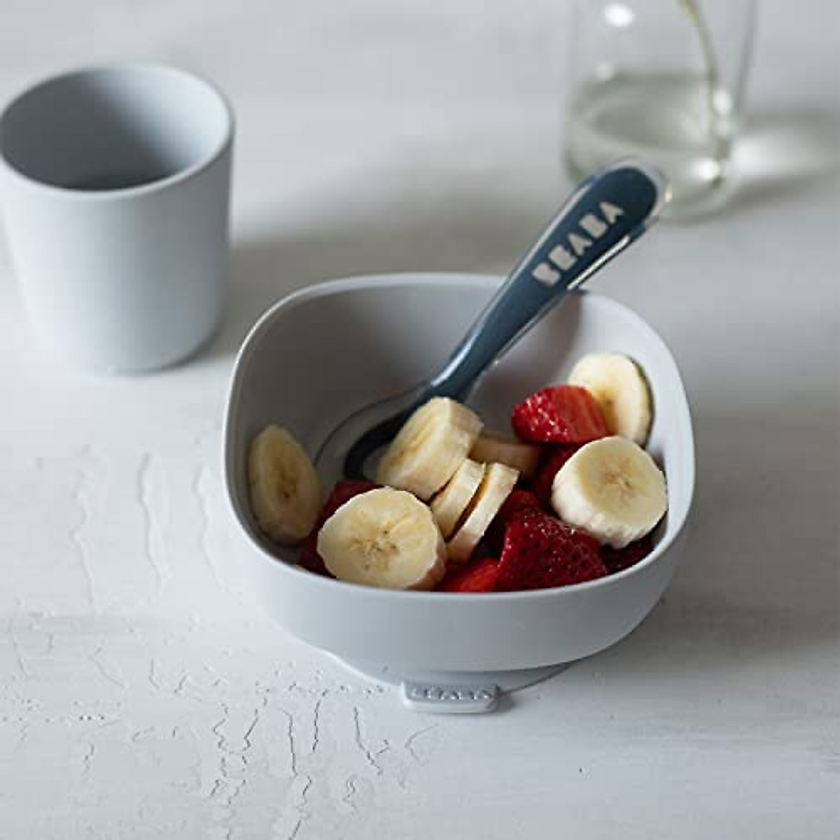 Beaba Silicone Suction Baby Bowl - Silicone Bowl, Toddler Bowls, Baby Bowls First Stage, Baby Necessities, Baby Essentials, Toddler Baby Feeding, Cloud