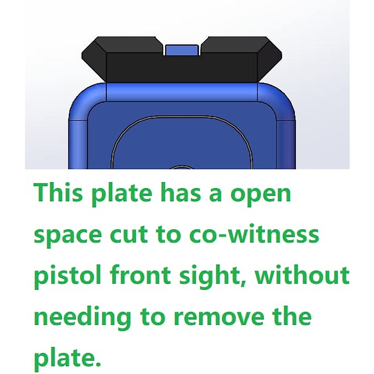 ADE Optic Red Dot Sight Mount Picatinny Plate for Taurus GX4,G3C,Canik TP9SA for Install Pistol Red Dot Sight fits Trijicon RMR,Doctor,Vortex,Burris +Built in Screw Hole for Shield RMSc Footprint