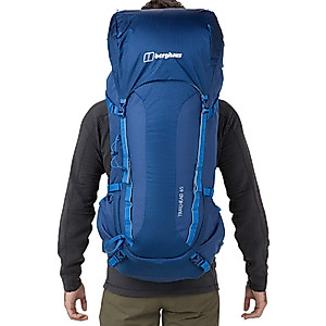 Berghaus Unisex Backpack Hiking Trailhead, Deep Water, 65 Liters