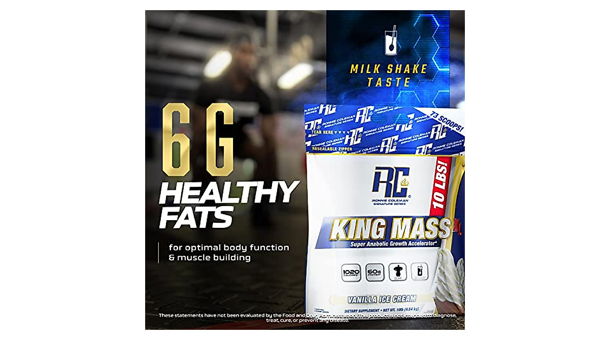Ronnie Coleman King Mass XL Protein Powder for Muscle Gain