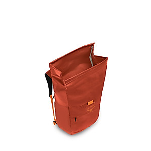 Osprey Transporter Roll Top Laptop Backpack, Top Orange Dawn