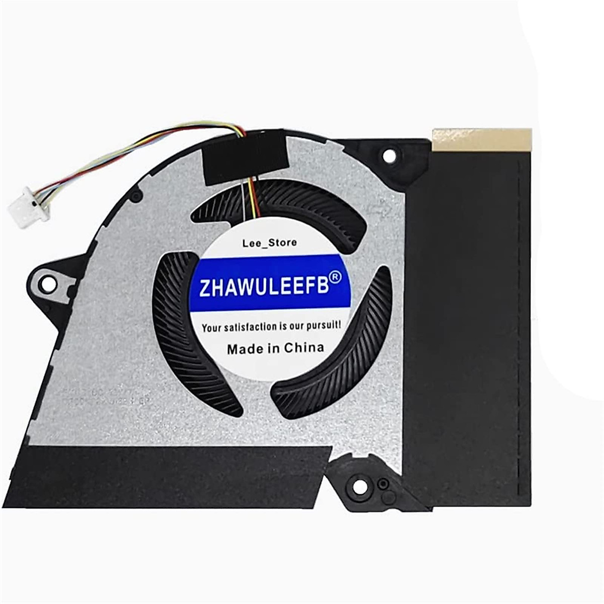ZHAWULEEFB Replacement New Laptop CPU+GPU Cooling Fan for ASUS Rog Zephyrus G14 GA401I GA401IV ‎GA401IH-BR7N2BL Series DFSCK22115181H FMBC DFSCK22105182H FMBB DC12V 1A Fan
