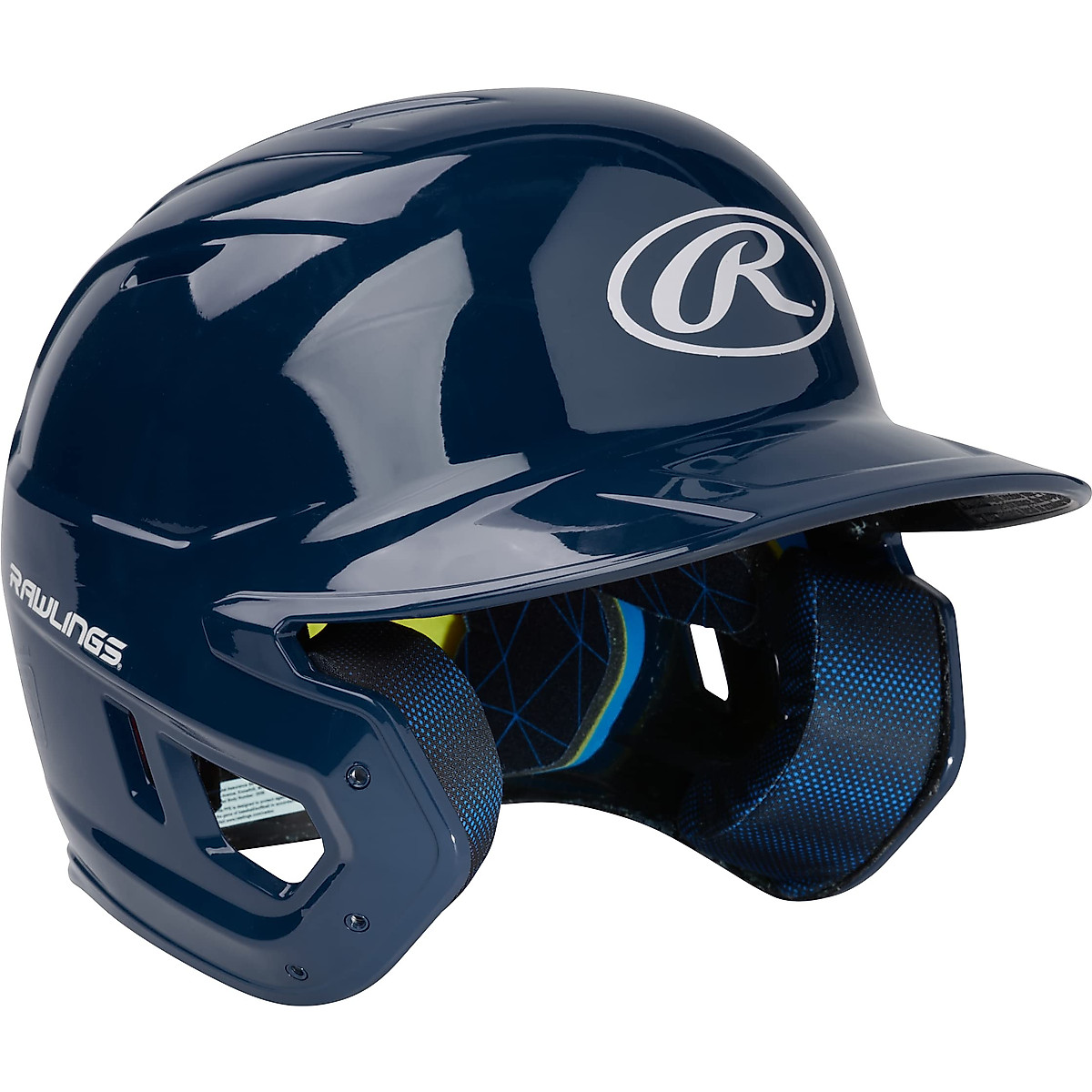 Rawlings | MACH Batting Helmet | Gloss Navy | Junior (6 3/8" - 7 1/8")
