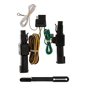 CURT 55317 Vehicle-Side Custom 4-Pin Trailer Wiring Harness, Fits Select Dodge D-Series, W-Series, Dakota, B250, 1500, 2500, 3500