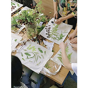 Leaves Dye Kit Natural Plant Dyeing Tool Kit for Fabric Cloth, All-in-1 Kit for Beginners, Adults and Kids