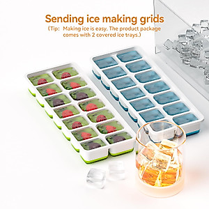 Dimber Chilled Condiment Server with Lid, Condiment Tray with Ice cube, 500 Forks, 2 Tongs and 6 Spoons,Condiment Caddy, Condiment Containers with Lids, Perfect for Salad Bar, Mimosa Bar, Fruit Tray