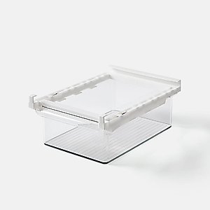 beogan Hanging Refrigerator Storage Drawers,Transparent Plastic Refrigerator Organizing Storage Boxes,Fresh-Keeping Boxes,Refrigerator Storage Containers For Fruits,Vegetables,And Meat