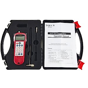 QIUSUO Sonic Belt Tension Gauge/Meter or Most Types of Belts with Frequency Range 10Hz to 5000Hz and Tension Range 0.01 to 99900N Data Storage Function Adjustable Probe