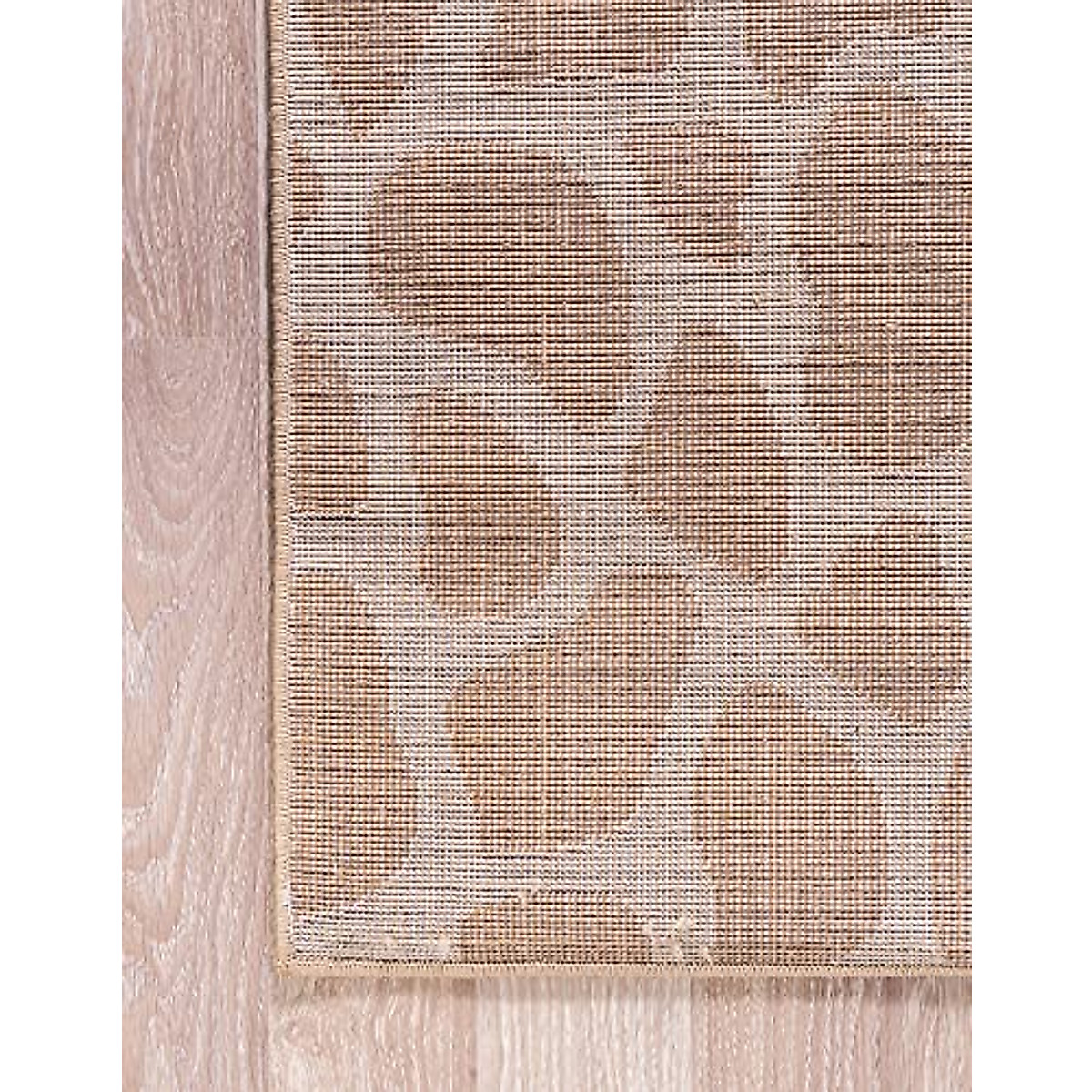 Unique Loom Wildlife Collection Animal Inspired with Giraffe Print Design Area Rug, 3 ft 3 in x 5 ft 3 in, Yellow/Light Brown