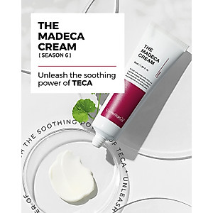 CENTELLIAN 24 Madeca Cream (Season 6, 1.7fl oz) - Centella Moisturizer for Face, Korean Skin Care. Dry, Sensitive Skin. TECA, Centella Asiatica, Madecassoside.