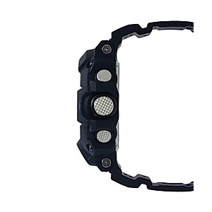 Casio mens Tactical Rangeman G-Shock Solar Atomic Watch, Black/Black, GW9400-1B