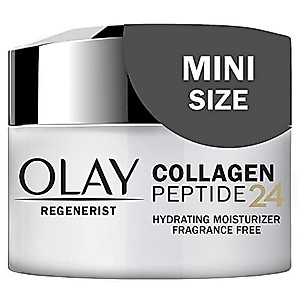 Olay New Regenerist Collagen Peptide 24 Face Moisturizer, Trial Size, 0.5 oz