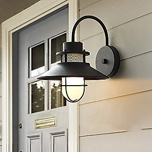 Illumination Outdoor Wall Light Retro Ballast Terrace Door Wall Light Garden Exterior Wall Waterproof Outdoor Waterproof Garden lamp Home Garden Light