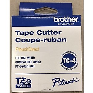 Genuine TC4 Cutter Blades for P-Touch PT-1100, PT-11Q, PT-1200, PT-200, PT-D200, PT-D210, PT-E100, PT-E110, PT-H100
