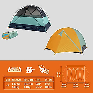 Kelty Wireless - Freestanding Camping Tent - 2 Person