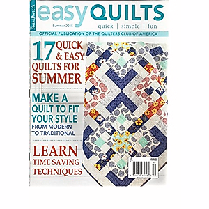 FONS & PORTER'S EASY QUILTS, SUMMER, 2015 (17 QUICK & EASY QUILTS FOR SUMMER