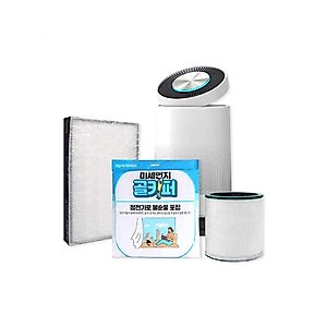 FilterTech Fine Dust Goalkeeper - DIY Filter Saver for Mitsubishi Air Purifier CT-456DK/SPA-401K/SPA-421K/SPA-501K/SPA-502K/SPA-582K : Additional Protection, Filter Life Extension