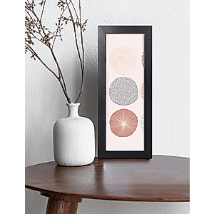 Annecy 4x10 Picture Frames (1 Pack, Black), Simple Designed Photo Frame, For Pictures 4x10 for Wall Mounting, Classic Simple Home Office Decor