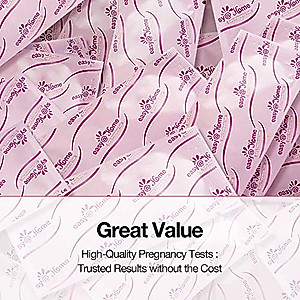 Easy@Home Pregnancy Test Strips: Early Detection hCG Tests 25 Pack, EXP 11-30-2023 EZW1-S-25