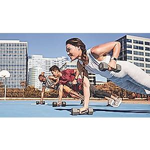 Fitbit Charge 5 Sport Accessory Band, Official Product, Frost White, Large