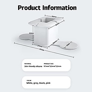 4 Pack 2 in 1 Silicone Charger Protector,USB-C Mobile Phone 18W/20W Silicone Charger Protector Case,Portable Reusable Protector Suitable for 11/12/13/14 Charger，Universal All Models