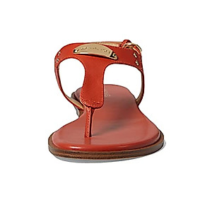 Michael Kors MK Plate Thong Deep Orange 7.5 M