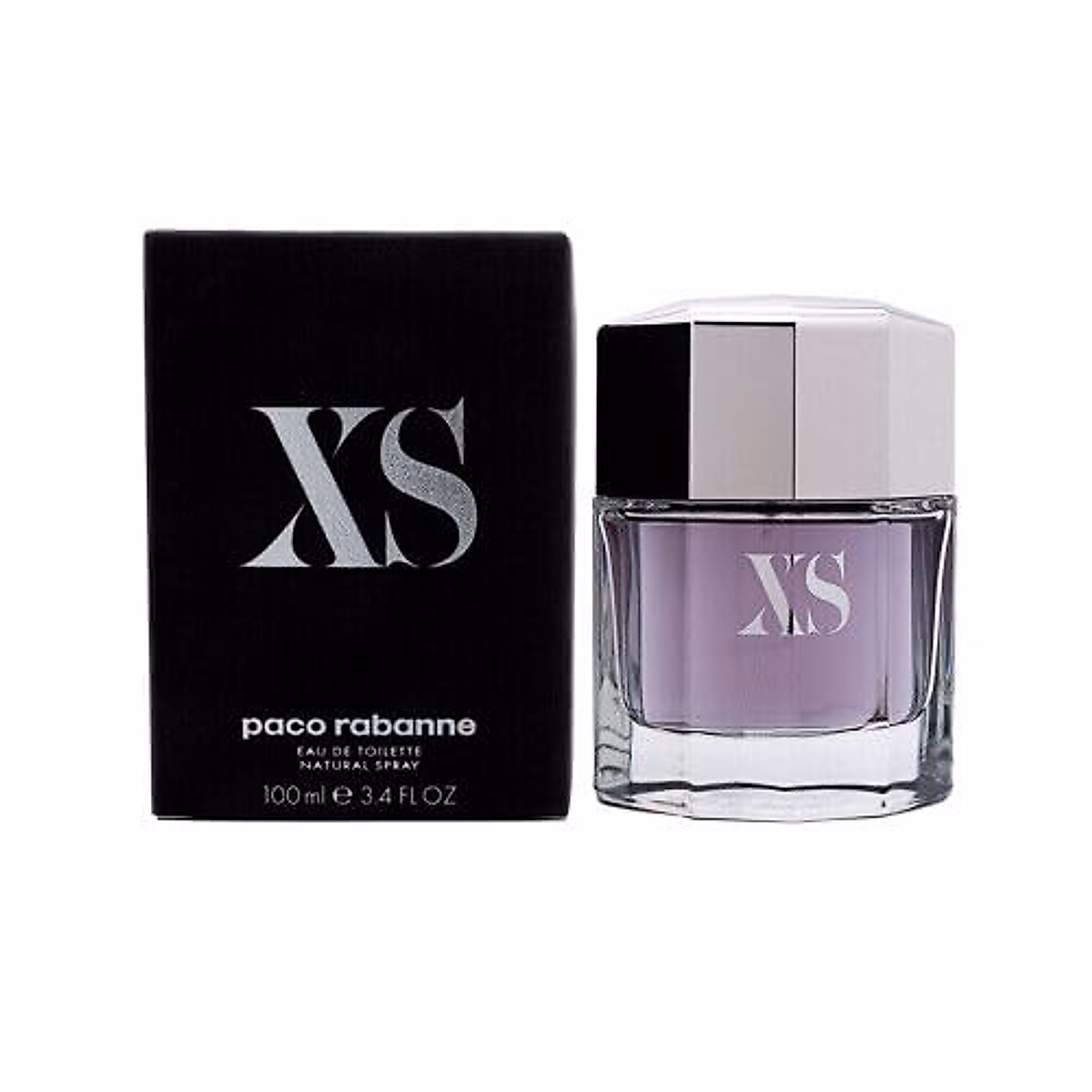 XS by P.a.c.o. R.a.b.a.n.n.e. 3.4 oz EDT Cologne for Men New In Box