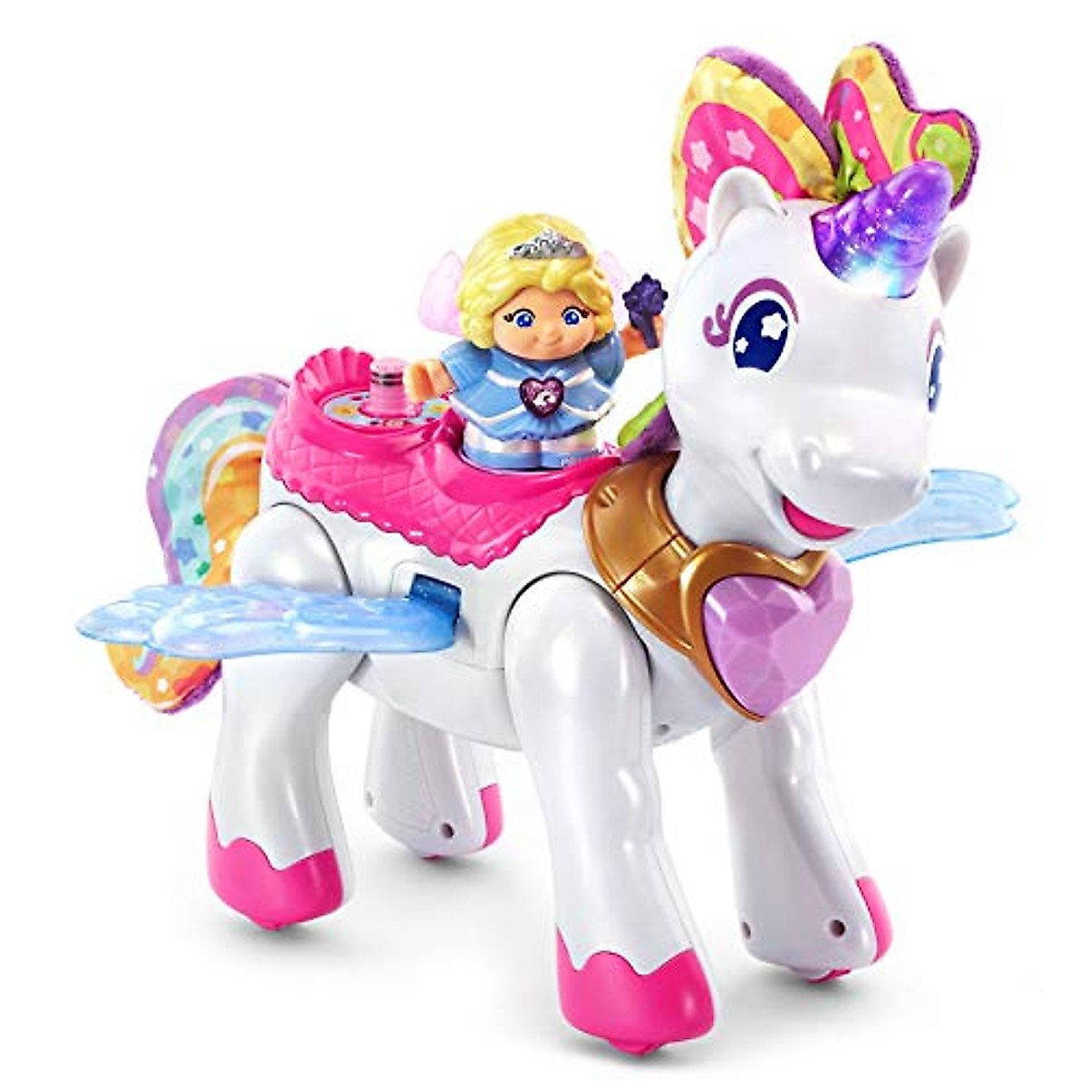 VTech Go! Go! Smart Friends Twinkle the Magical Unicorn (Frustration Free Packaging) , White